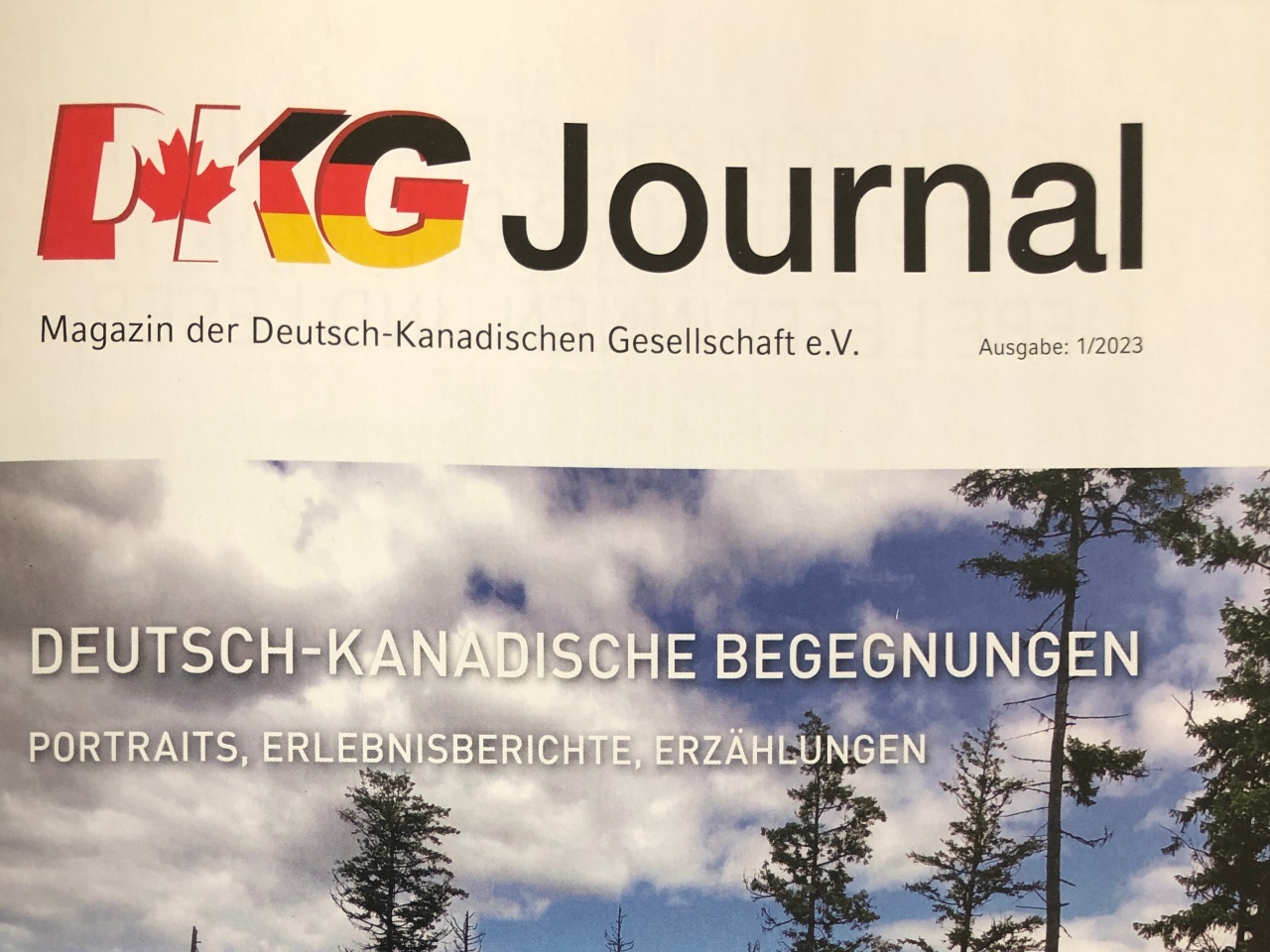 Das neue DKG Journal kommt am 1. September !! - DKG (Deutsch-Kanadische ...
